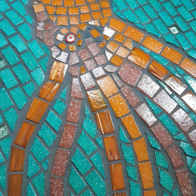 Octavia Octopus Mosaic Artwork