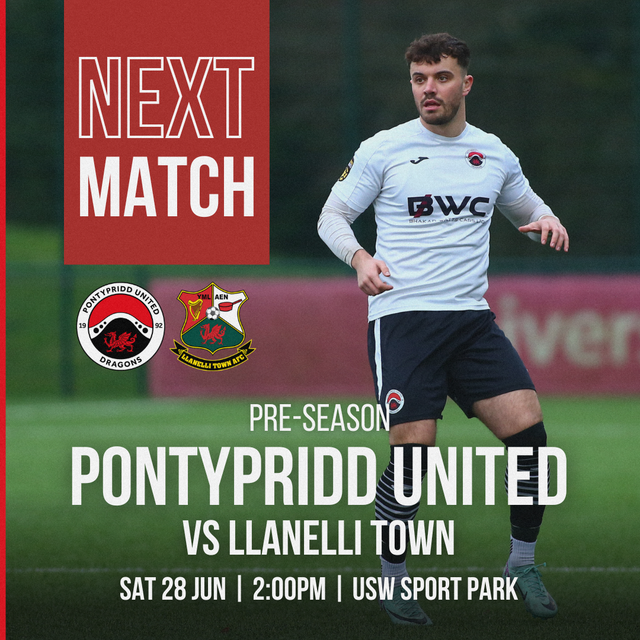 PRE-SEASON: Pontypridd United vs Llanelli Town