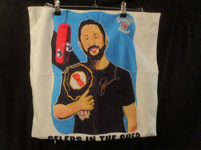 Kevin 'Green Machine' Greenwood Bare Knuckle Boxer Picture Polyester ...