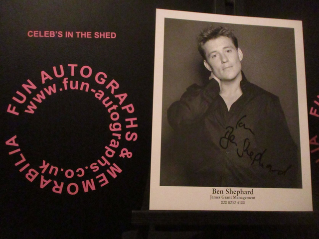 Ben Shepherd Authentic Autographed 10x8 Photograph
