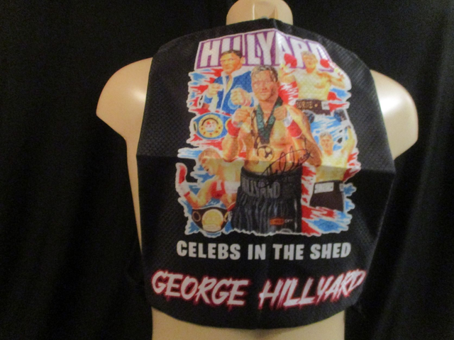 George Hillyard Picture Double Sided Drawstring Bag (Boxer & Bare ...