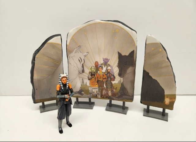 3D Printed Rebels Mural | IB3D