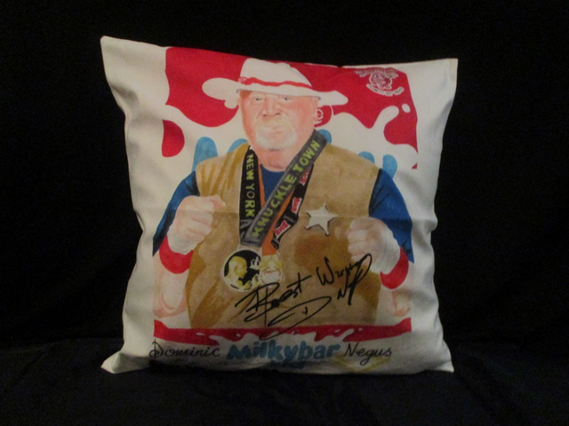 Dominic 'Milky Bar Kid' Negus Bare Knuckle Boxer Picture Polyester ...