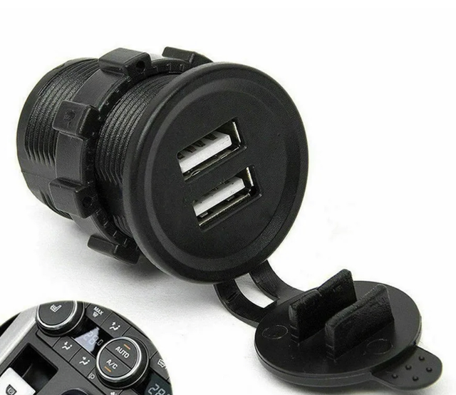 12v USB OUTLET SOCKET | KAMPERKITNI