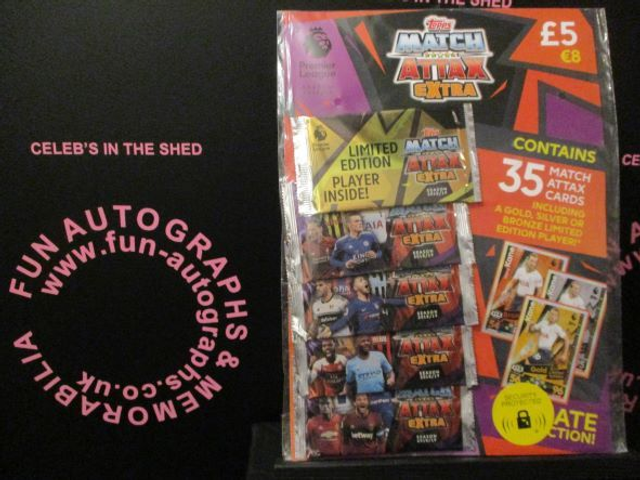Match Attax Extra Season 2018/19 Original Trading Cards On Display ...