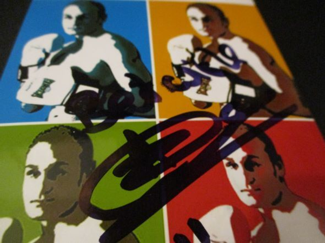 Azran 'Casanova' Qasid Authentic Autographed 6x4 Pop Art Limited Edition (5)