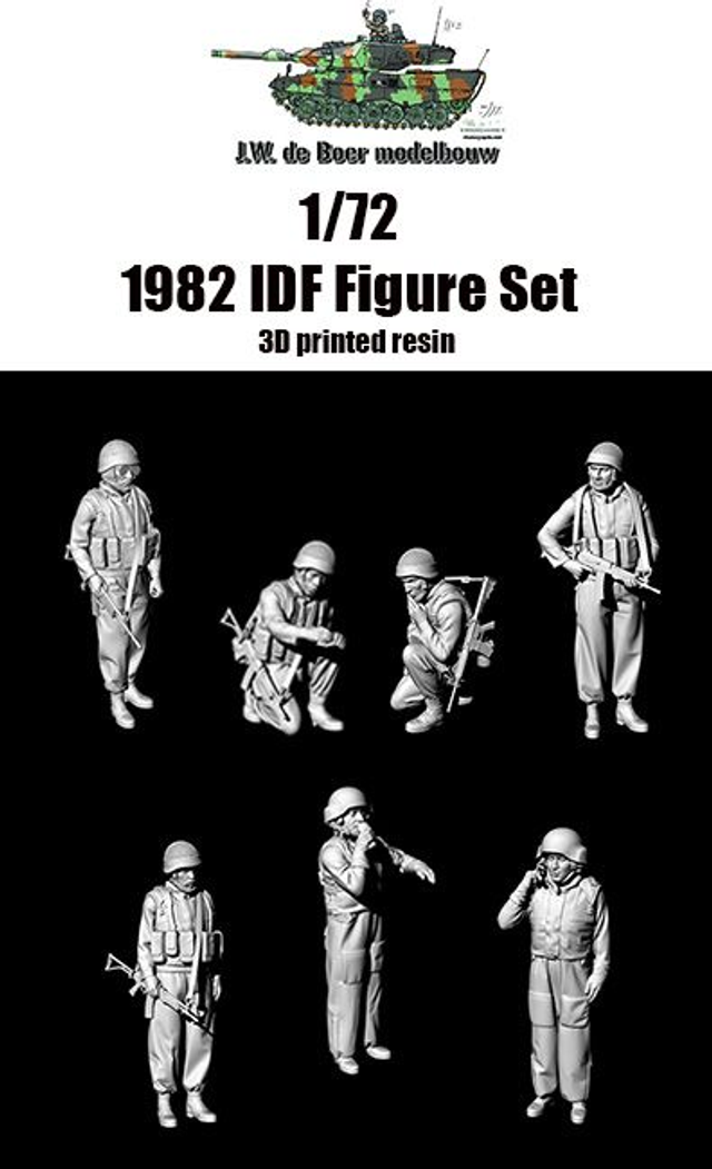 1/72 1982 IDF Figure set