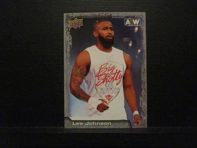 Lee Johnson - All Elite AEW Original Upper Deck Trading Card #75