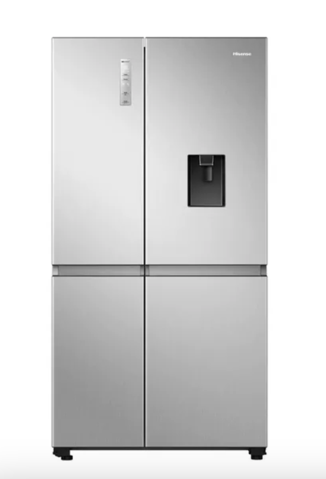 HISENSE PureFlat RS840N4WCE American-Style Smart Fridge Freezer ...