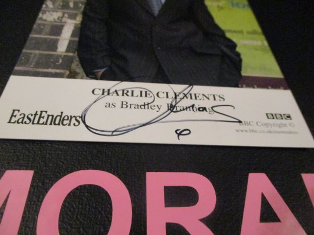 Charlie Clements (Bradley Branning) Authentic Autographed EastEnders ...