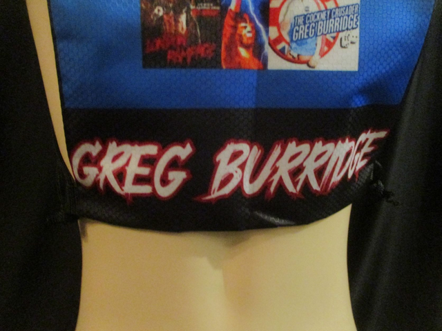 Greg Burridge Picture Double Sided Drawstring Bag (Wrestler & Stuntman ...