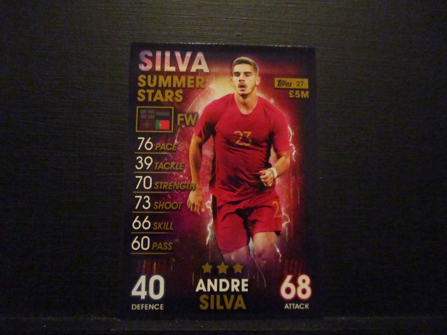 Andre Silva - Summer Stars Match Attax 101 Original Trading Card