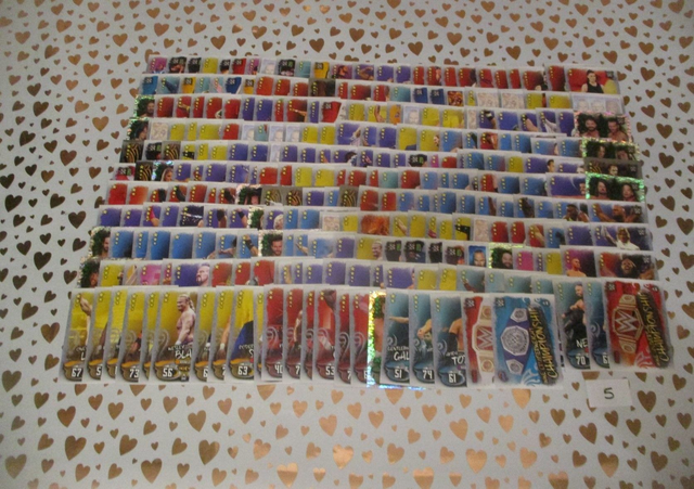 275 Slam Attax Live Trading Card In Good Condition But They Have Bends ...