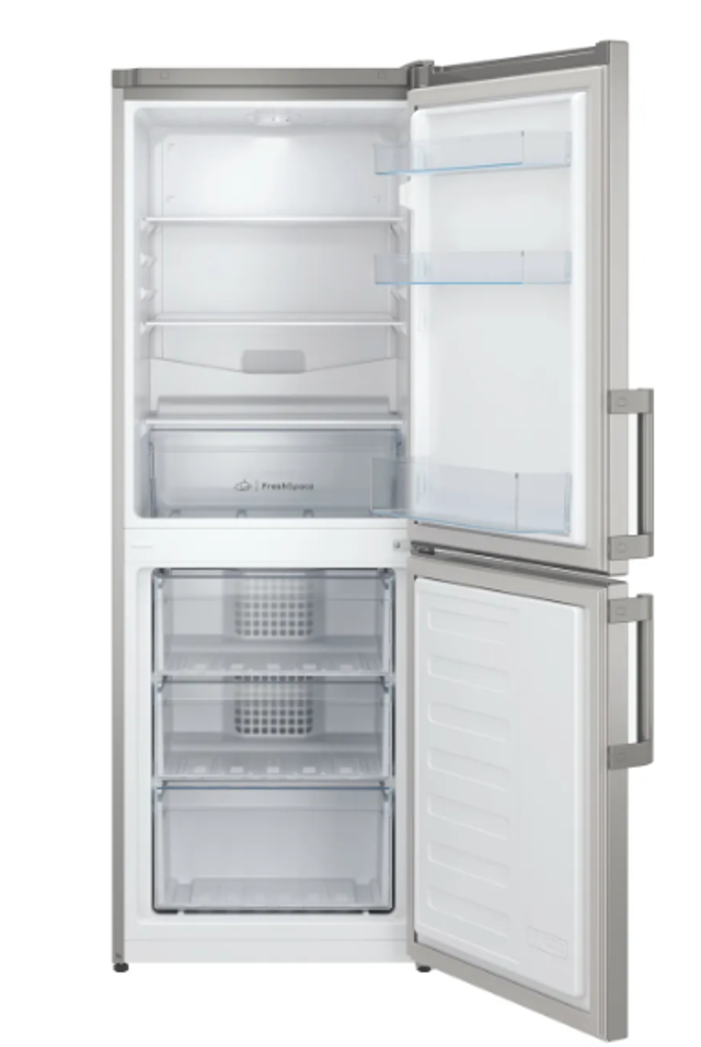 Indesit IB55532SUK Indesit 60:40 Fridge Freezer - Silver | Chester ...