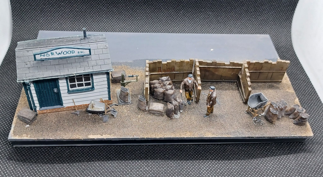 4mm scale / OO gauge coal yard kit