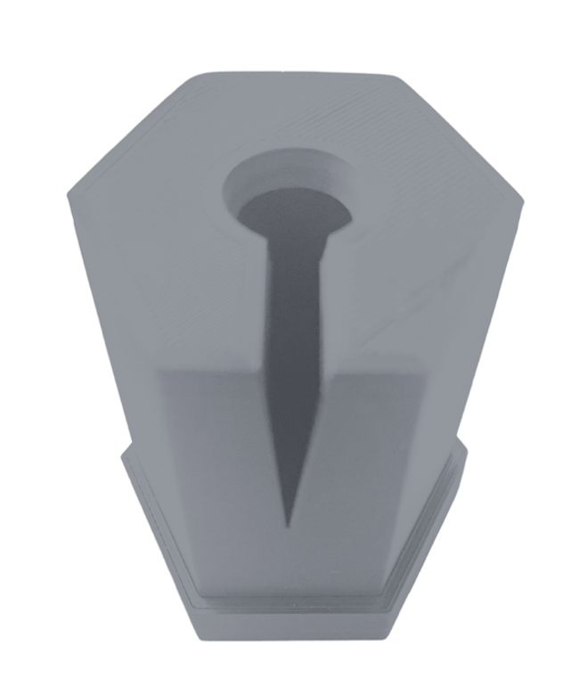 Grey VINYL WEEDING POT bin | Walkercraftyarts