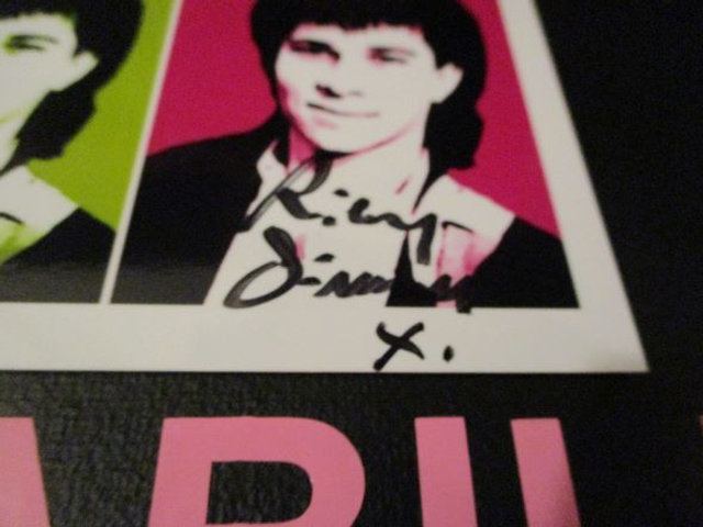 Ricky Simmonds Authentic Autographed 6x4.5 Pop Art Limited Edition (1)