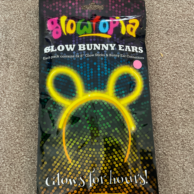 GLOW BUNNY EARS