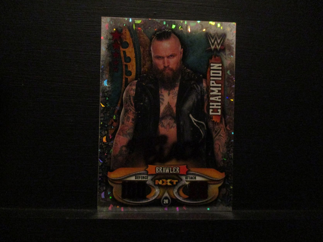 Aleister Black - Champion Slam Attax Live Original Trading Card #26