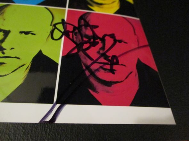Chris Fosh Authentic Autographed 6x4 Pop Art Limited Edition (4)