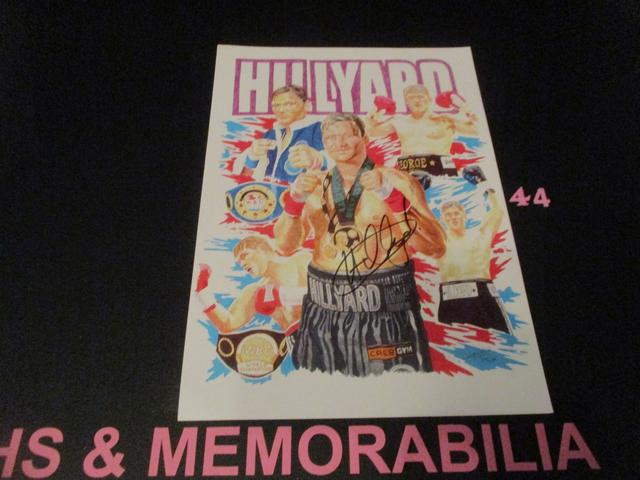 George Hillyard Limited Edition Signed A4 Portrait Drawing Print (44)