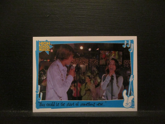 High School Musical 2 Original Trading Card #1