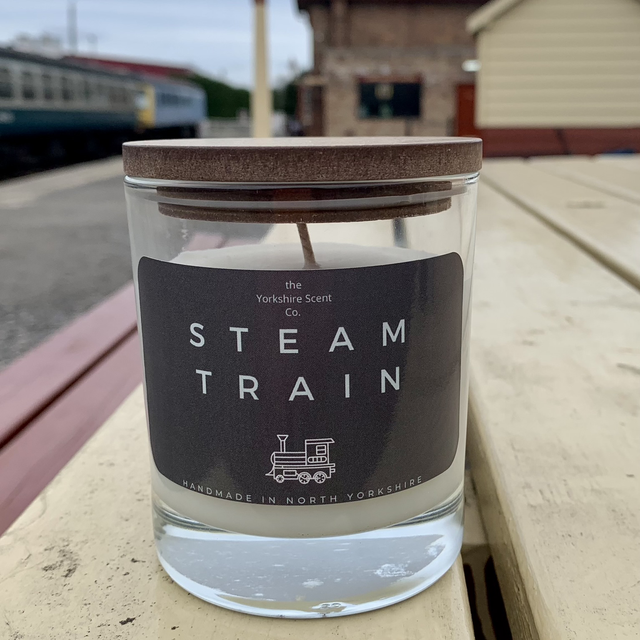 Steam train jar candle | the Yorkshire Scent co