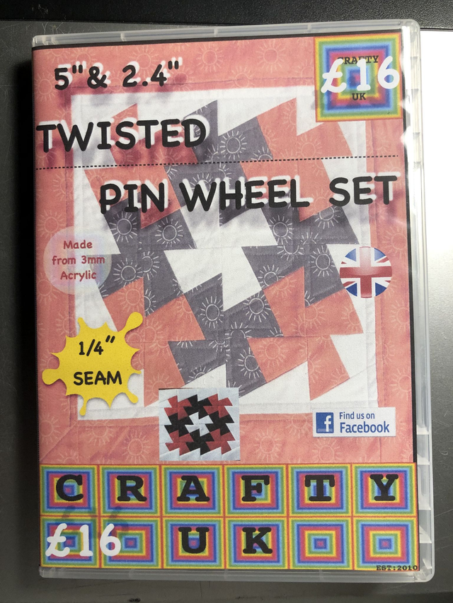 Twisted Pin wheel 5"