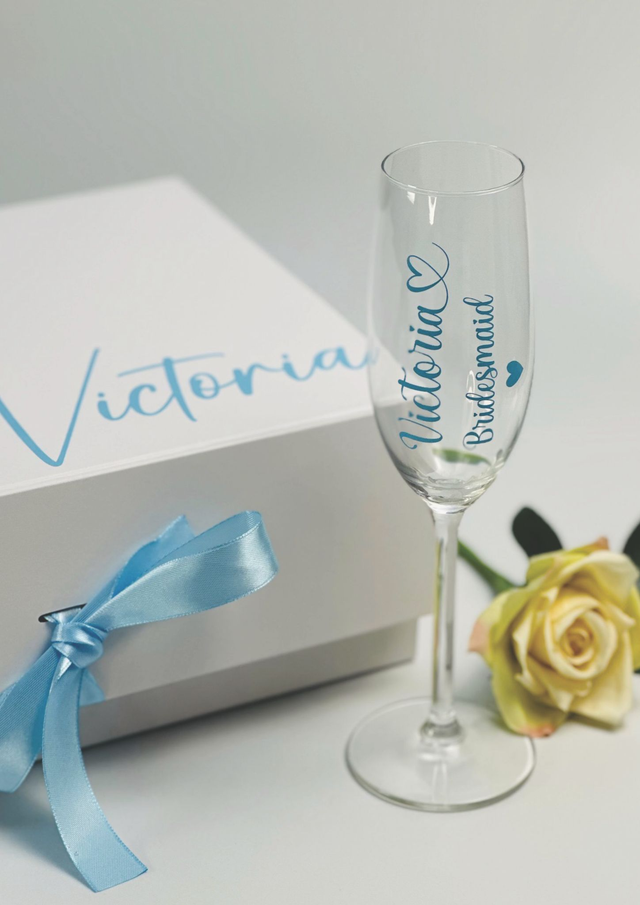 Personalised Wedding Glass