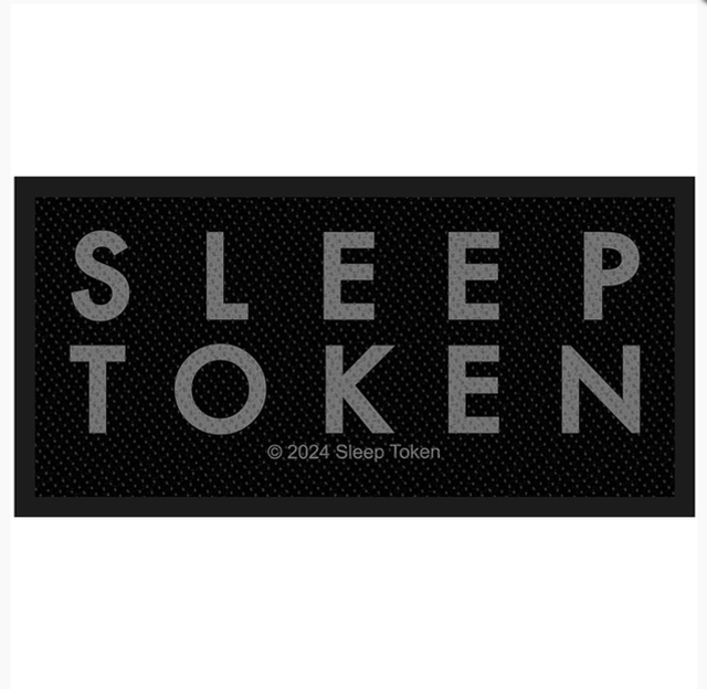 SLEEP TOKEN STANDARD PATCH: LOGO | Music & Bean Co
