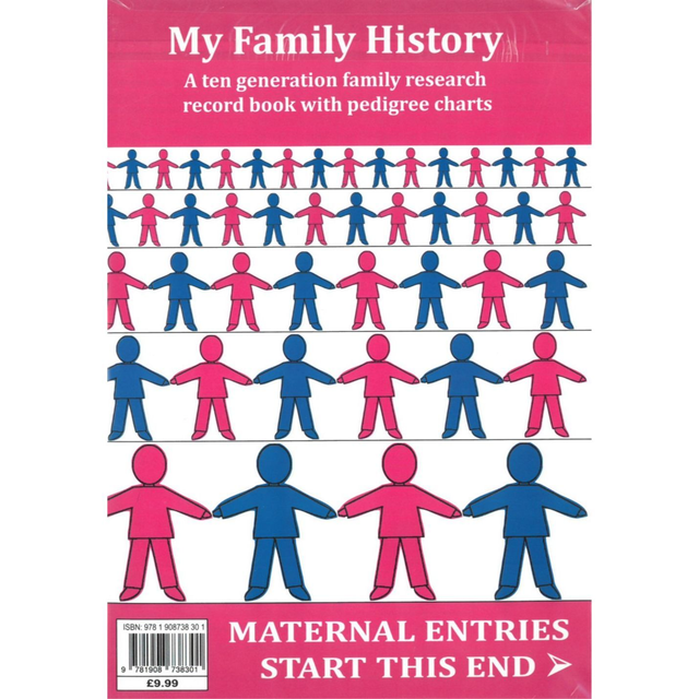 My Family History - record book