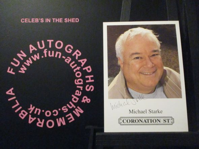 Michael Starke (Jerry Morton) Original Coronation Street Pre-Print Cast ...
