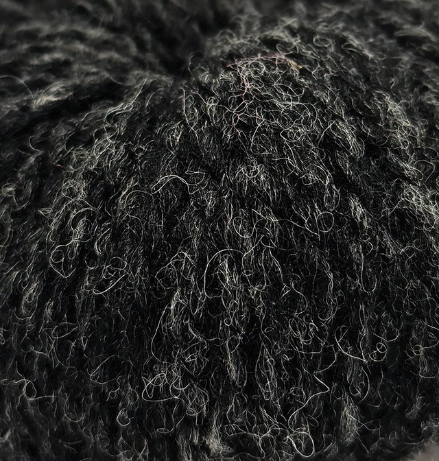 Hillesvåg Troll Yarn - 0733 Charcoal | Norwegian Knitting Wool | UK Stock