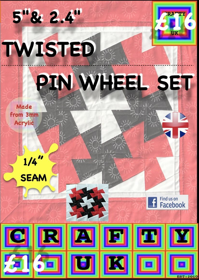 Twisted Pin Wheel