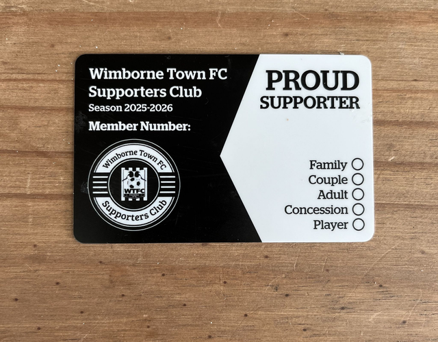 Supporters Club Membership 2025/26