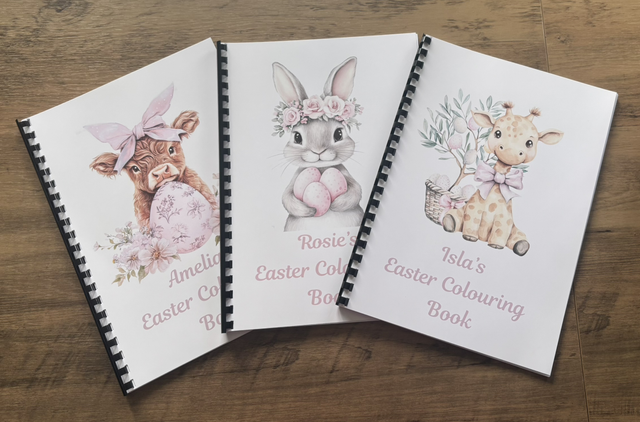Easter colouring book | MISTY & CO