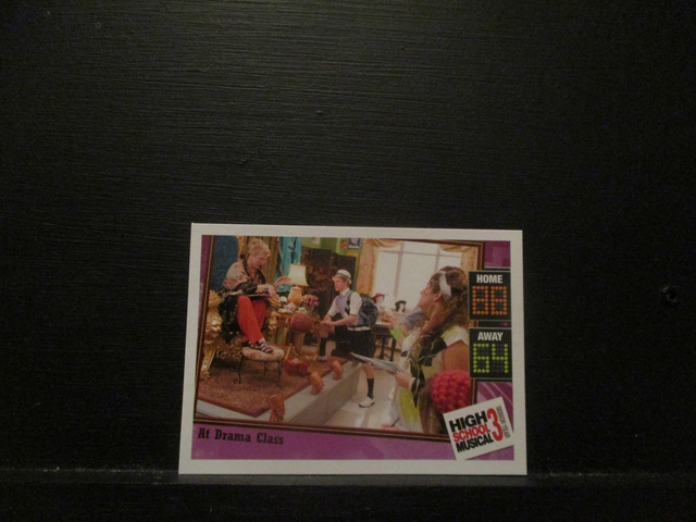At Drama Class - Location Card High School Musical 3 Senior Year Original Trading Card