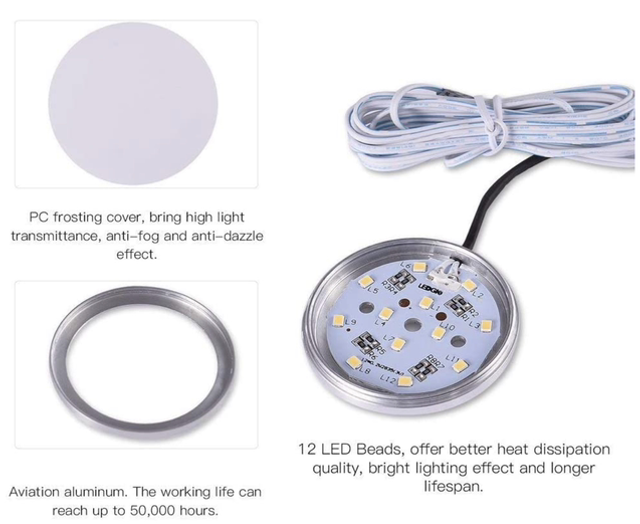 12v SLIMLINE LED SPOTLIGHT | KAMPERKITNI