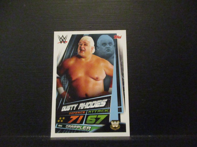 Dusty Rhodes - W Legends Slam Attax Universe Original Trading Card #190