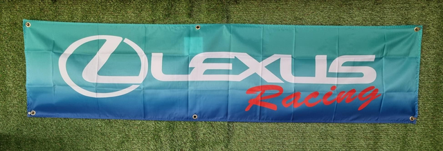 LEXUS RACING GREEN BANNER