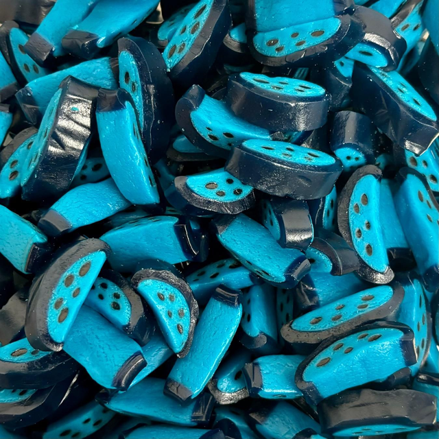Blue Raspberry Slices