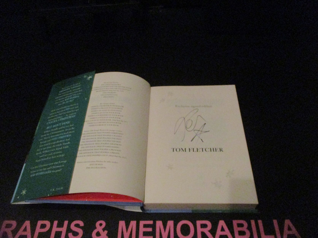 Tom Fletcher 'A Christmasaurus Carol' Authentic Autographed Hardback ...