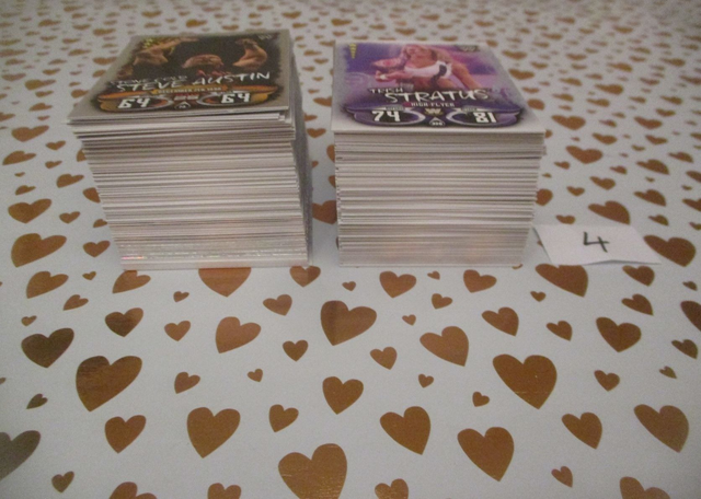 250 Slam Attax Live Trading Card In Good Condition But They Have Bends ...