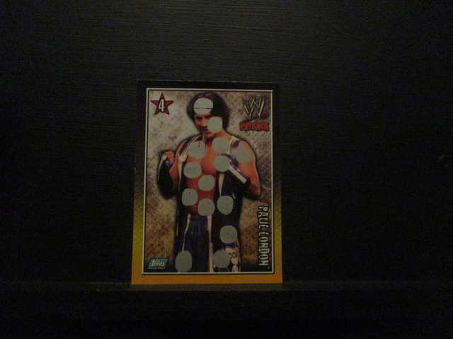 Paul London - Payback Body Blow Original Trading Card