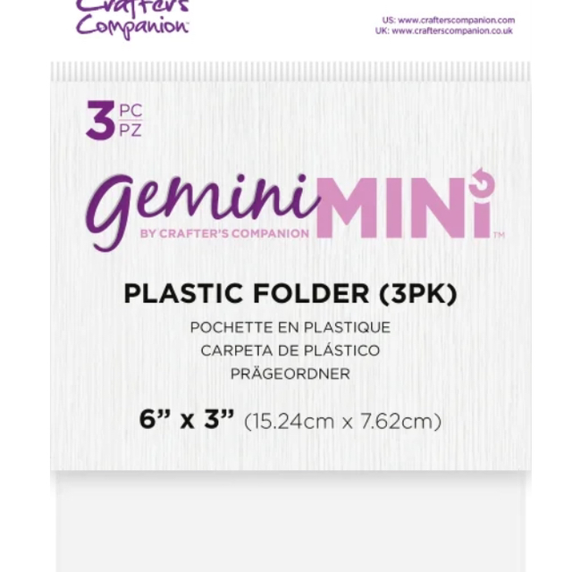 Gemini mini plastic cutting folders | Mad Crafters