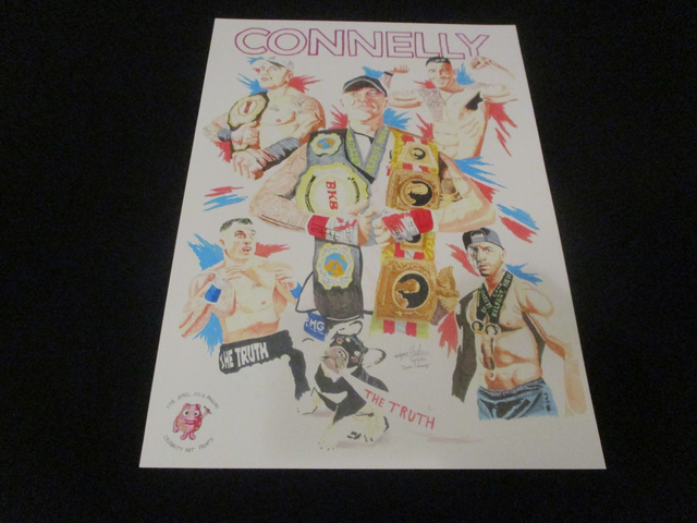 James Connelly 'The Truth' - Limited Edition A4 Portrait Drawing Print