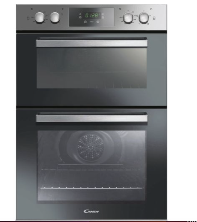 CANDY FC9D405IN Electric Built-in Double Oven - Stainless Steel