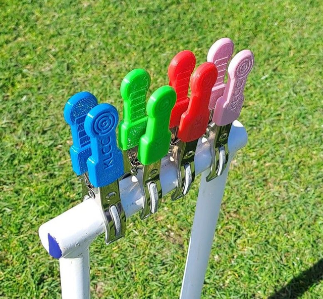 GC High Visibility Clips - Stainless Steel