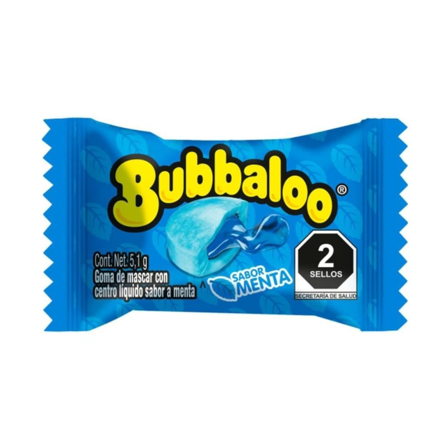 Bubbaloo Sabor Menta