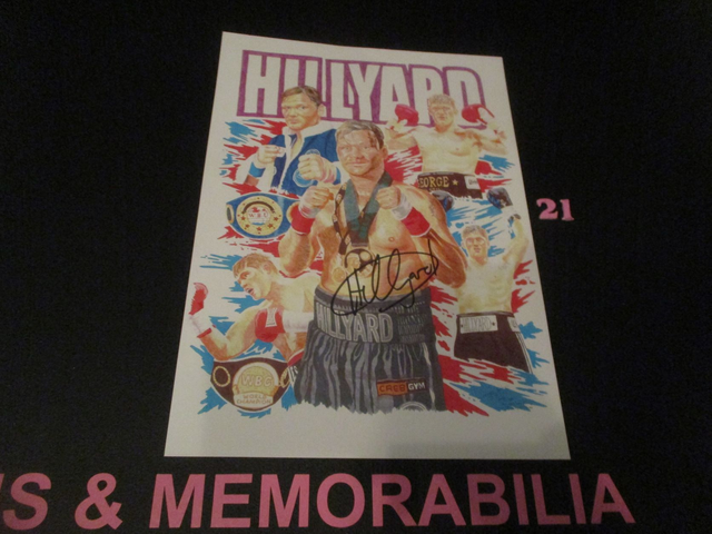 George Hillyard Limited Edition Signed A4 Portrait Drawing Print (21)